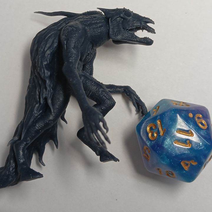 3D Printable Leukodaemon by Armoured Up Minis