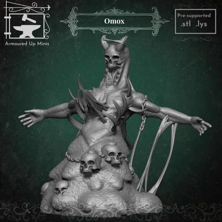 3D Printable Omox by Armoured Up Minis