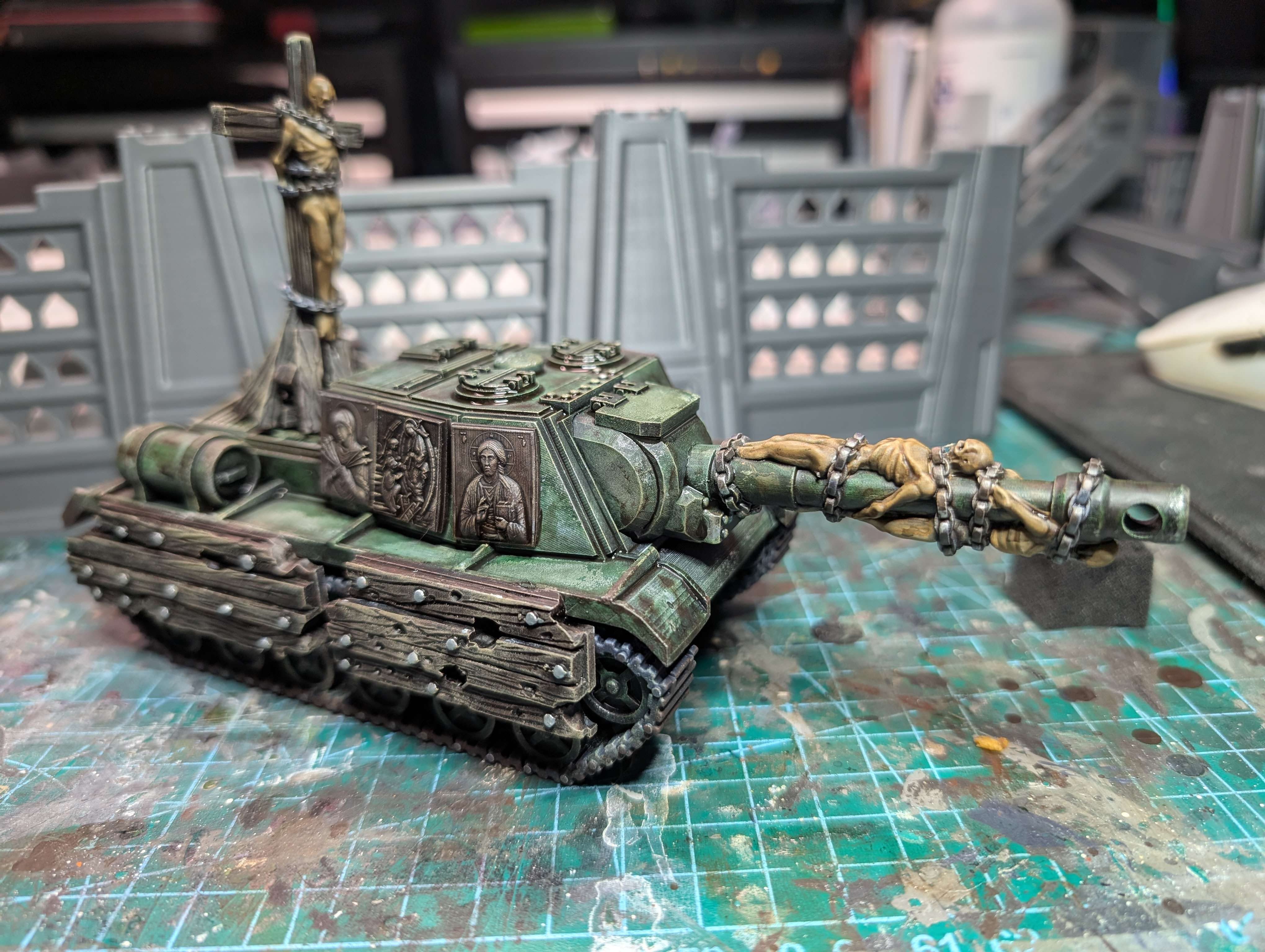 3D Printable Trench Tank: S-ISU by Diceverse