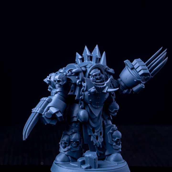 3D Printable Hellflayer terminators by Immaterium God Miniatures