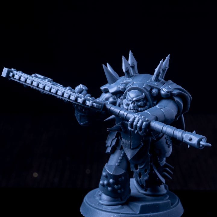 3D Printable Hellflayer terminators by Immaterium God Miniatures