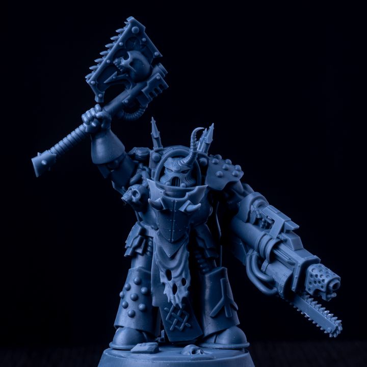 3D Printable Hellflayer terminators by Immaterium God Miniatures