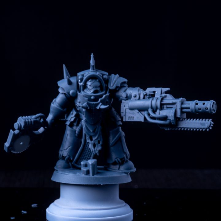 3D Printable Hellflayer terminators by Immaterium God Miniatures
