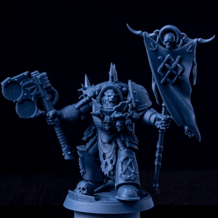 3D Printable Hellflayer terminators by Immaterium God Miniatures