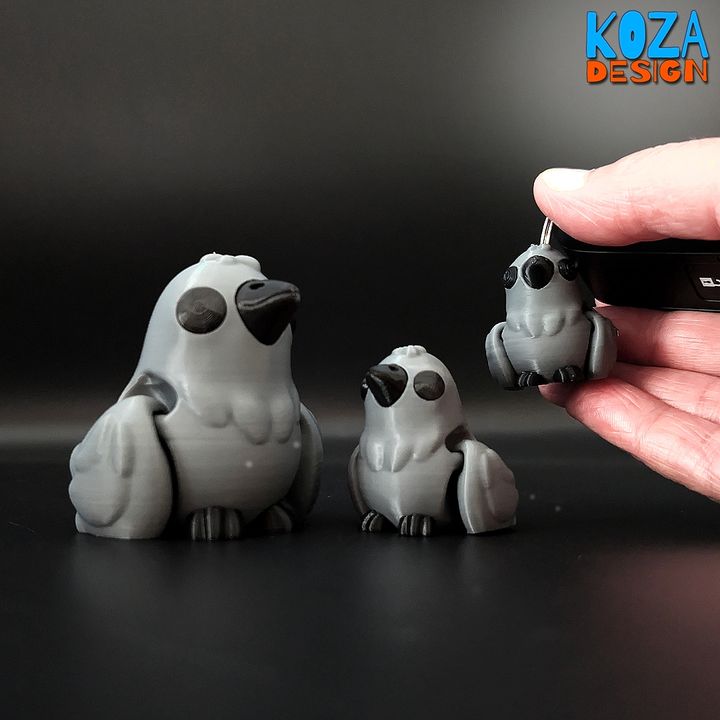 3D Printable CROW by Koza Design