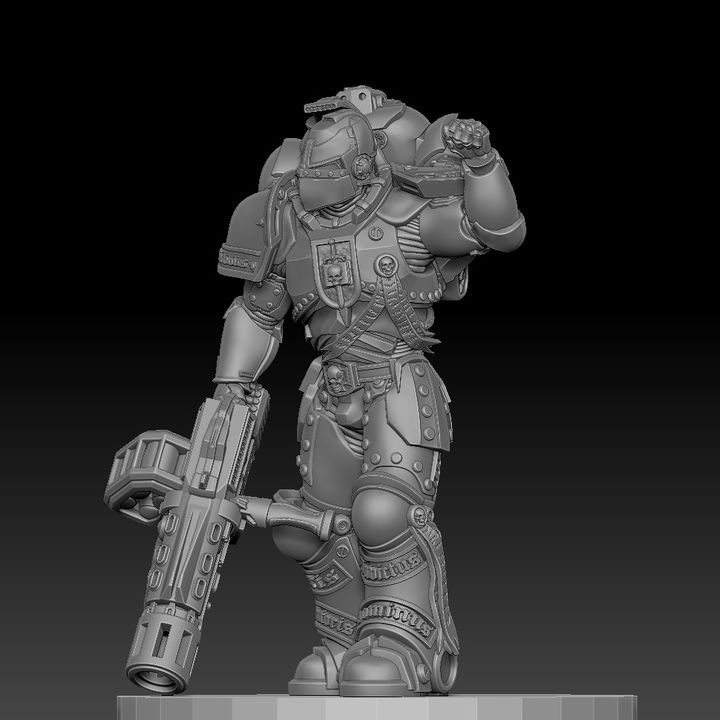 3D Printable Steel Sanctifier 1 by Silent Gil