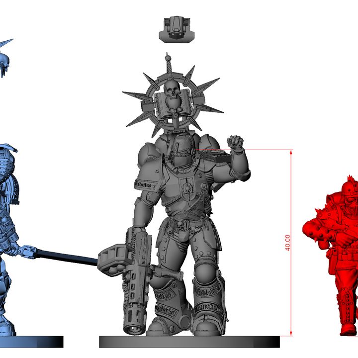 3D Printable Steel Sanctifier 1 by Silent Gil