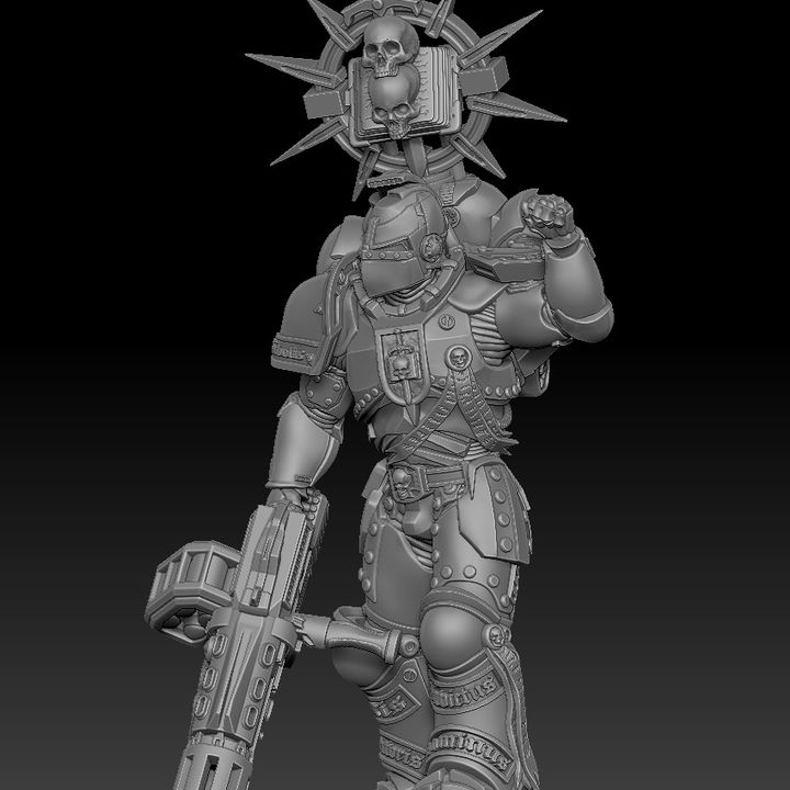 3D Printable Steel Sanctifier 1 by Silent Gil