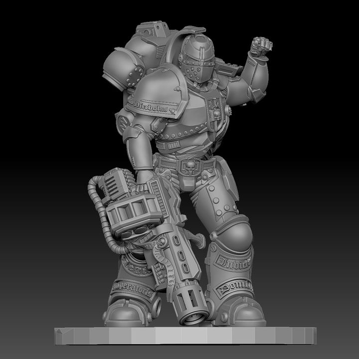 3D Printable Steel Sanctifier 1 by Silent Gil