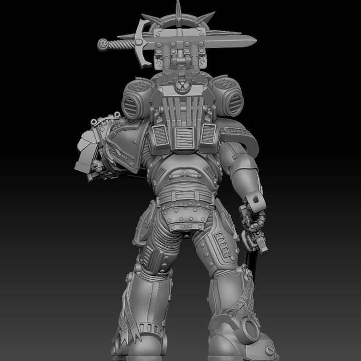 3D Printable Steel Sanctifier 2 by Silent Gil