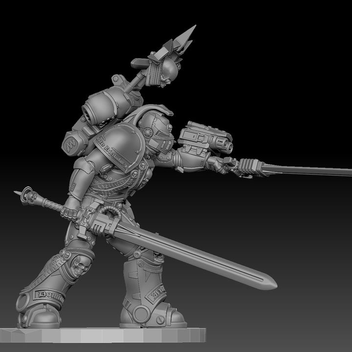 3D Printable Steel Sanctifier 2 by Silent Gil