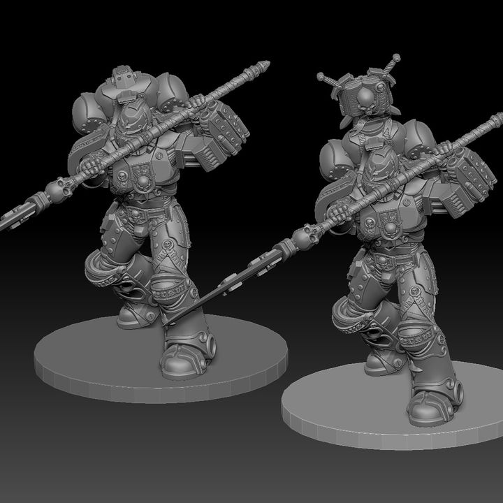 3D Printable Steel Sanctifier 3 by Silent Gil