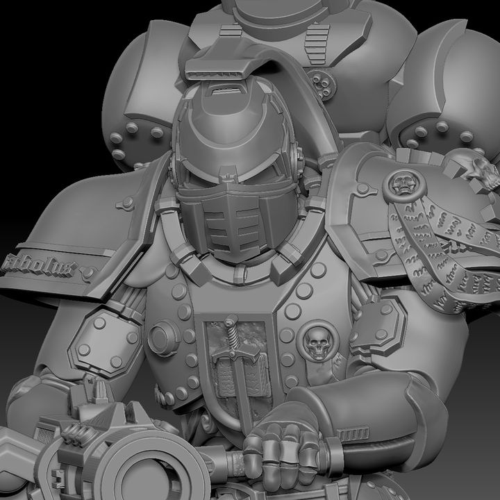 3D Printable Steel Sanctifier 4 by Silent Gil