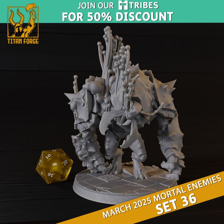 3D Printable RPG - Monsters DnD 5e - Mortal Enemies Set 36 by Titan ...
