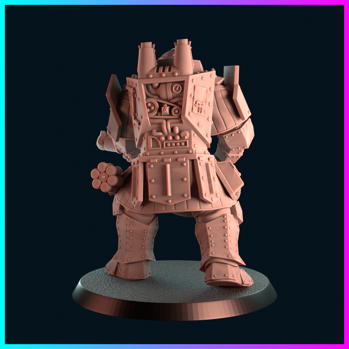 3D Printable The Hollow War - Machine Knight by koolkiwi Miniatures