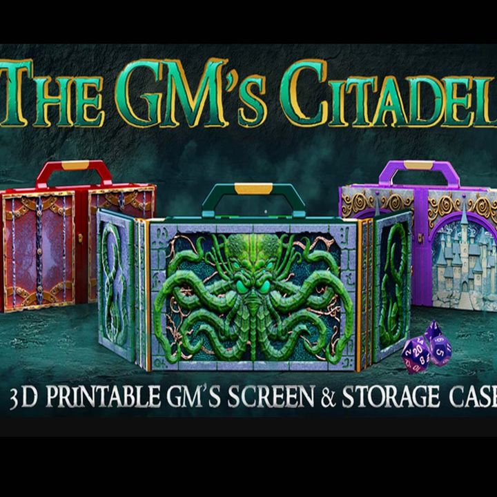 The GM's Citadel: 3D Printable GM Screen & Storage Case Campaign ...
