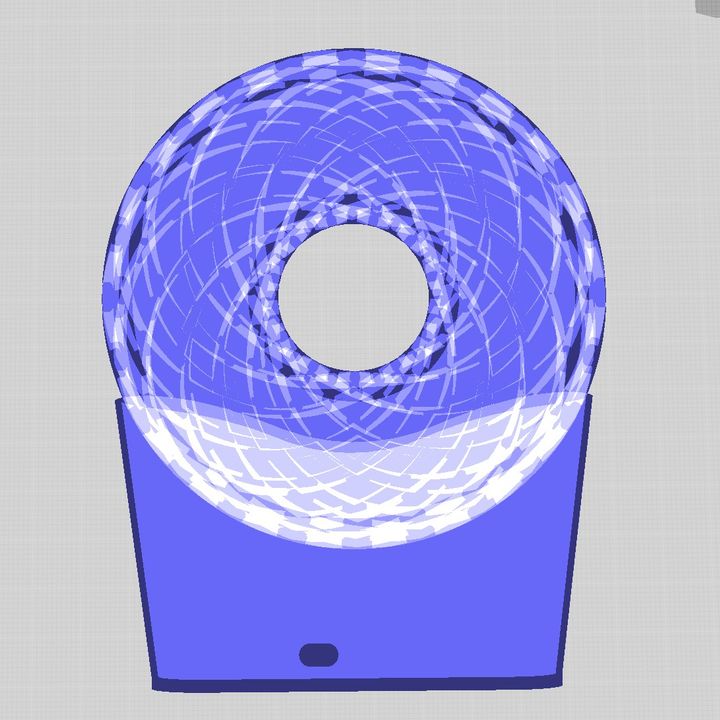 3D Printable Rodin Coil Torus .STL 100mm. x 35mm. Diameter + BASE | 3D ...