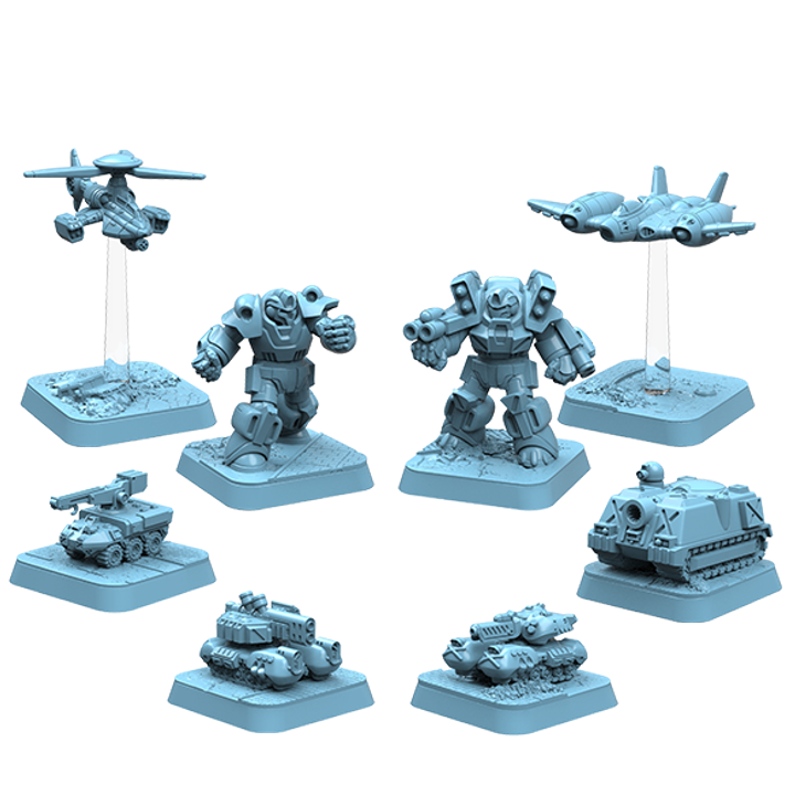 3D Printable GUARD Units by Privateer Press