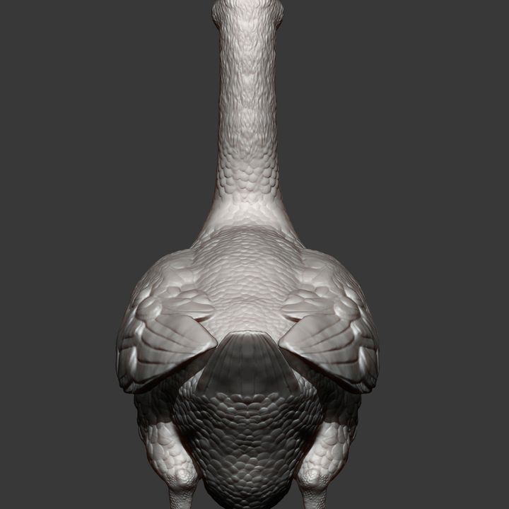 3D Printable goose by Alexander3dart