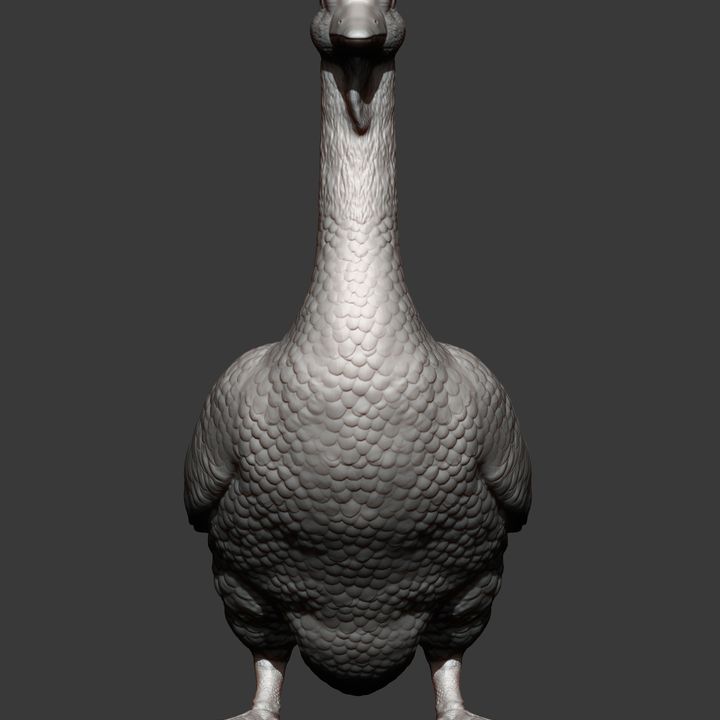 3D Printable goose by Alexander3dart