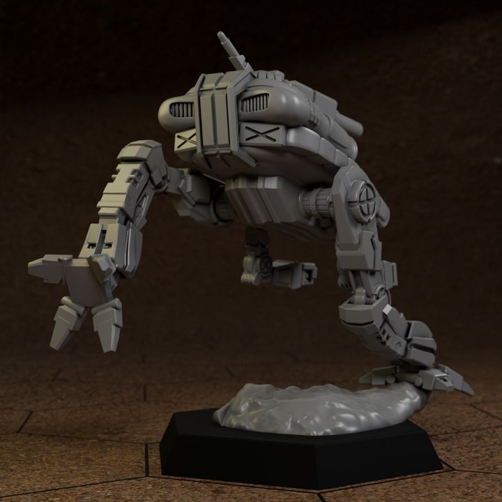 3D Printable Hussar for American Mecha by Salvage Drop