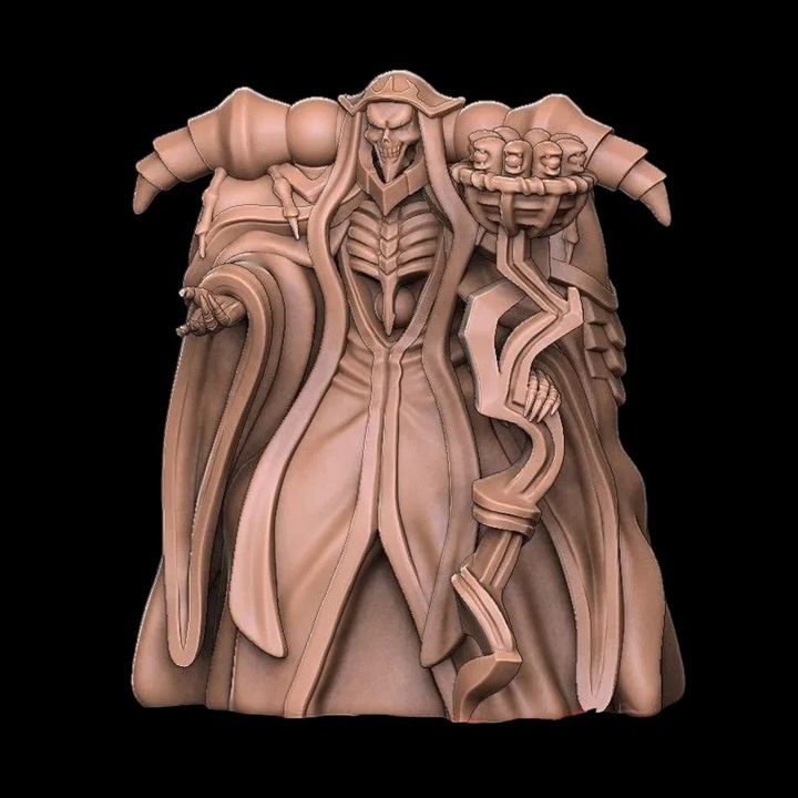 3D Printable Lich Lord by Dwarfworkshop3d