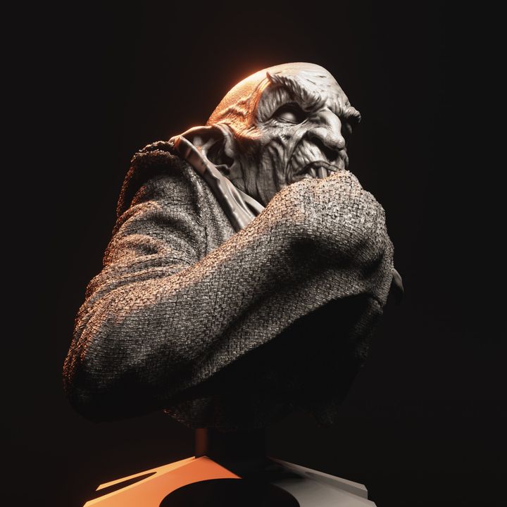 3D Printable Nosferatu by SabertoothCollectibles