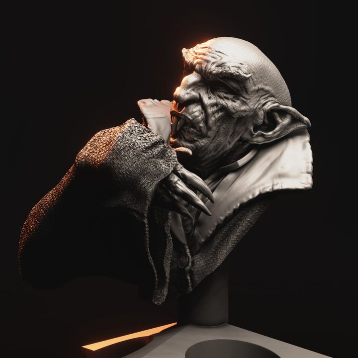 3D Printable Nosferatu by SabertoothCollectibles