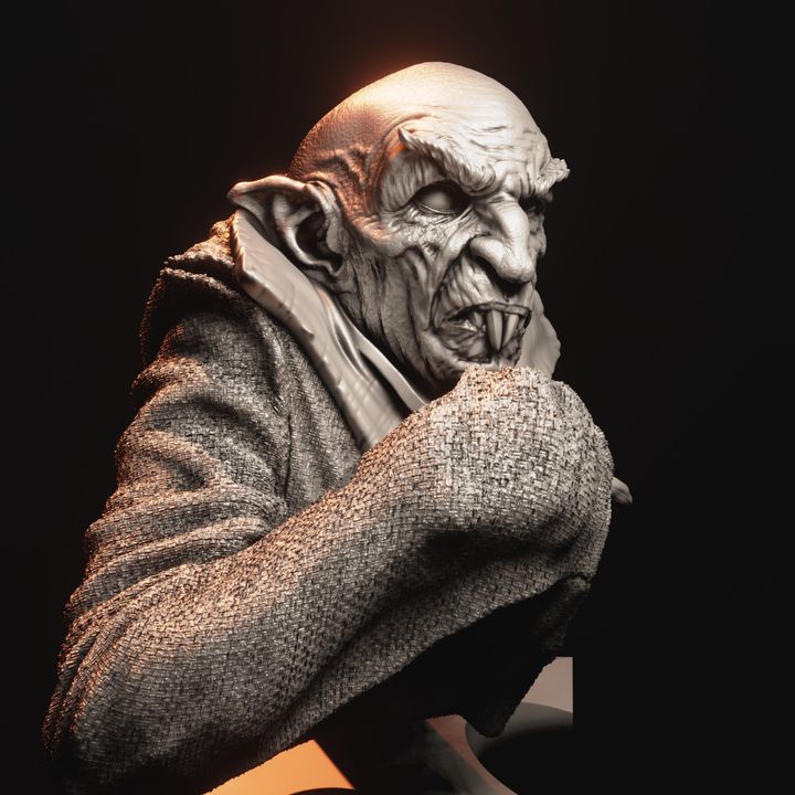 3D Printable Nosferatu by SabertoothCollectibles