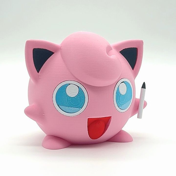 3D Printable JIGGLYPUFF - BY COLORS by Aslan