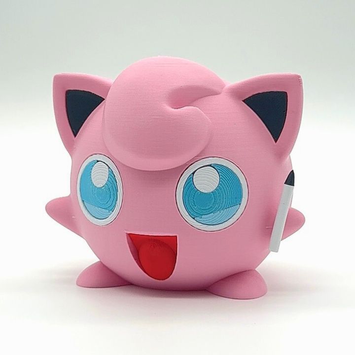 3D Printable JIGGLYPUFF - BY COLORS by Aslan