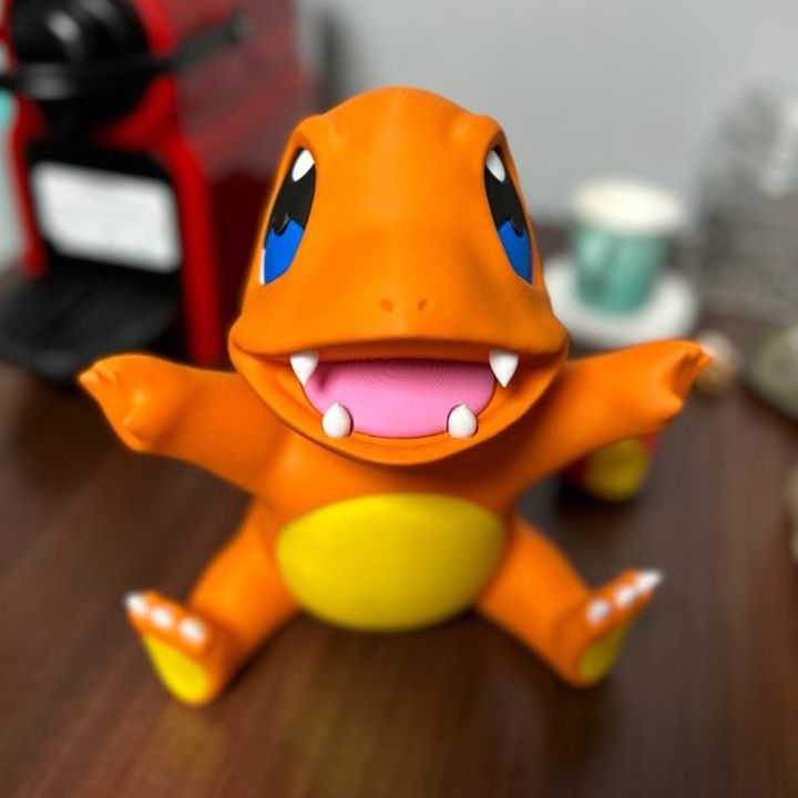 3D Printable Charmander - By Colors by Aslan