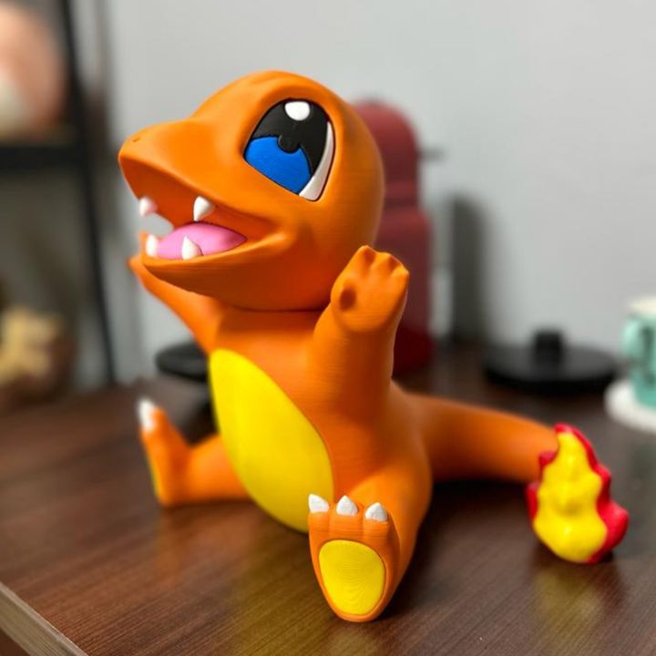 3D Printable Charmander - By Colors by Aslan
