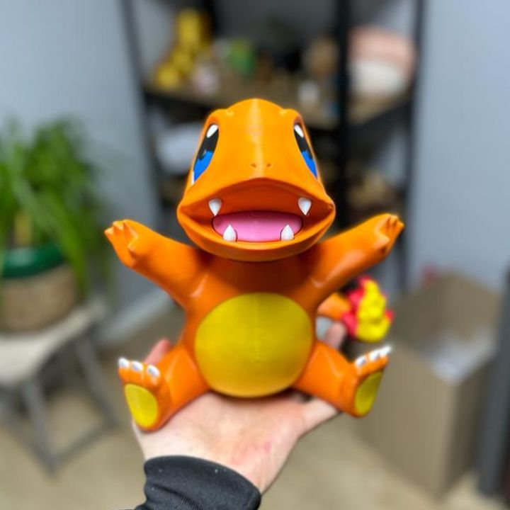 3D Printable Charmander - By Colors by Aslan