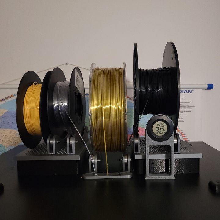 3D Printable Filament Roller Stand - Easy Print by Rafał
