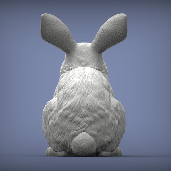 3D Printable rabbit by Alexander3dart