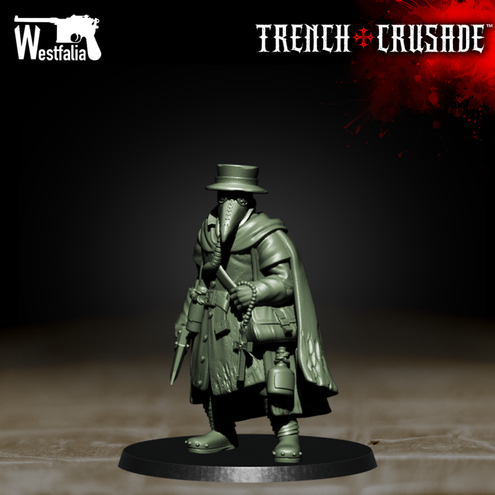 3D Printable Trench Crusade - Combat Medic (Plague Doctor Outfit) by ...