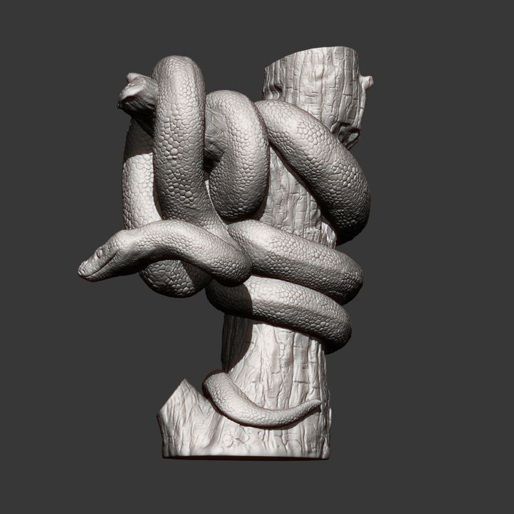 3D Printable boa by Alexander3dart