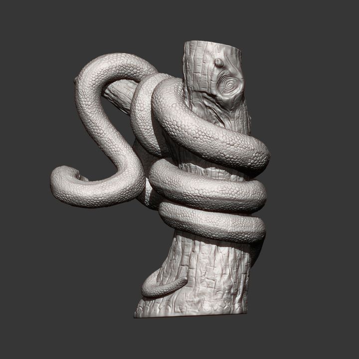 3D Printable boa by Alexander3dart