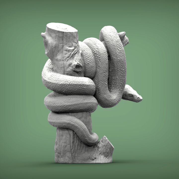 3D Printable boa by Alexander3dart