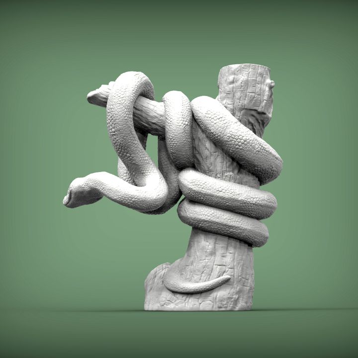 3D Printable boa by Alexander3dart
