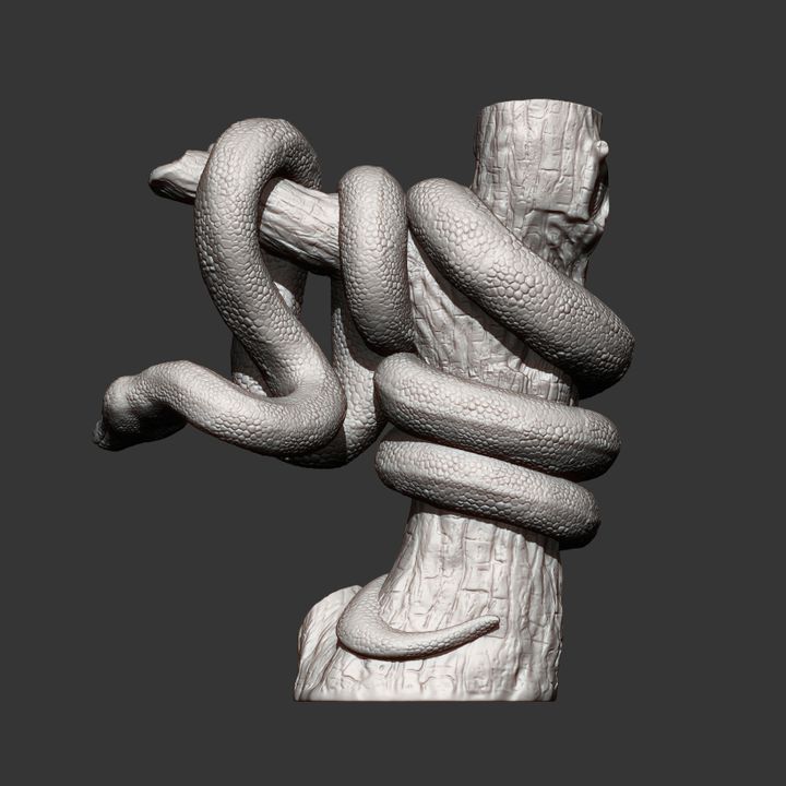 3D Printable boa by Alexander3dart
