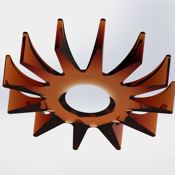 3D Printable Rodin Coil Star .STL 290mm Diameter Coil | iToroid Vortex ...