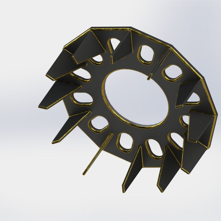 3D Printable Rodin Coil Star .STL 200mm Diameter Coil | iToroid Vortex ...
