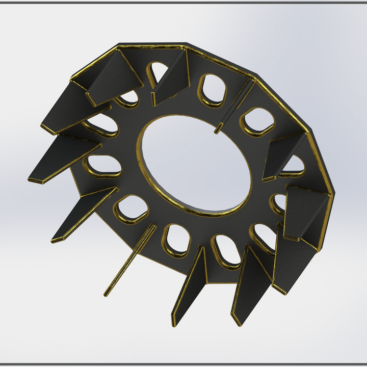 3D Printable Rodin Coil Star .STL 200mm Diameter Coil | iToroid Vortex ...