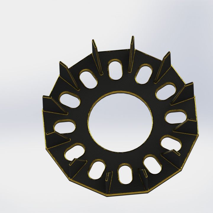 3D Printable Rodin Coil Star .STL 200mm Diameter Coil | iToroid Vortex ...