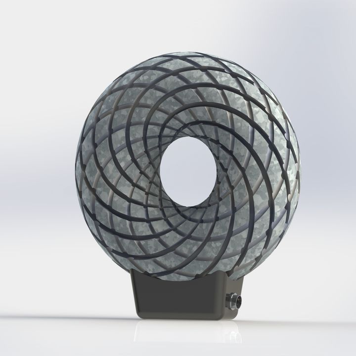 3D Printable Rodin Coil Torus .STL 10 INCHES Diameter Coil + Coil ...