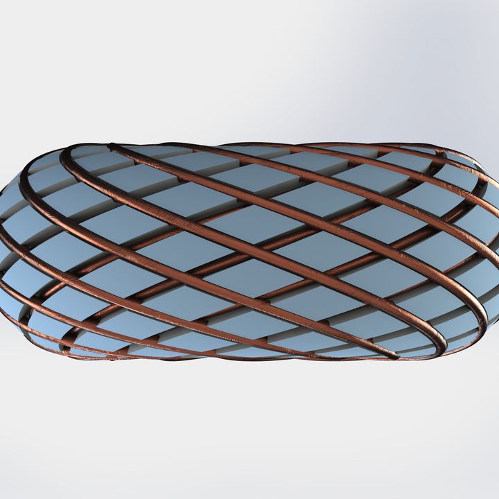 3D Printable Rodin Coil Torus .STL 12 INCHES Diameter Coil | iToroid ...