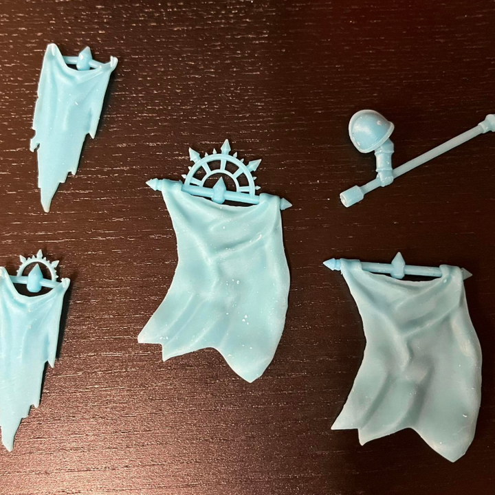 3D Printable chaos banners by UV minis