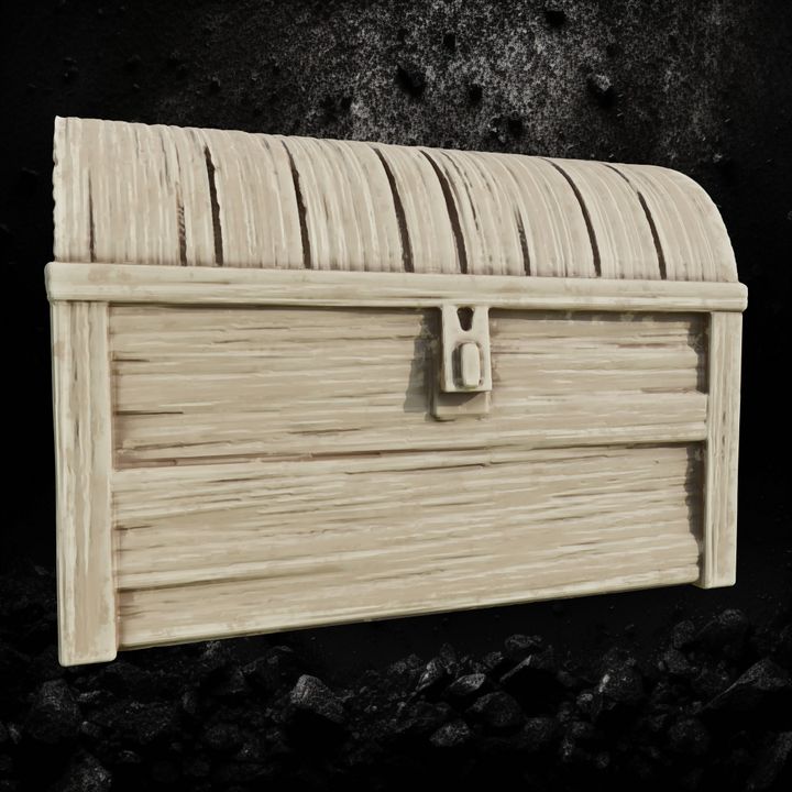 3D Printable Vault of Forgotten Wonders – Chest, Arcane Screen & Battle ...